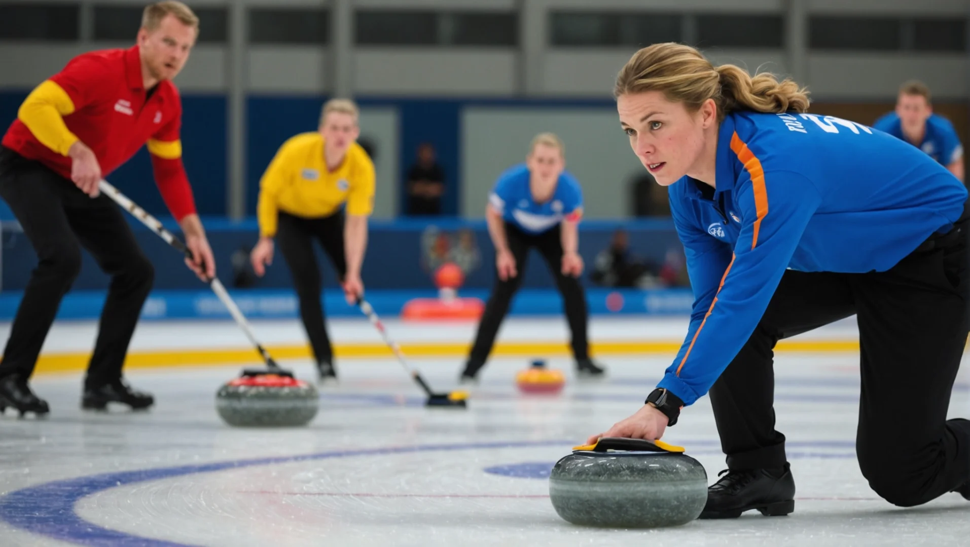 La magie du curling : un sport glacé qui réchauffe