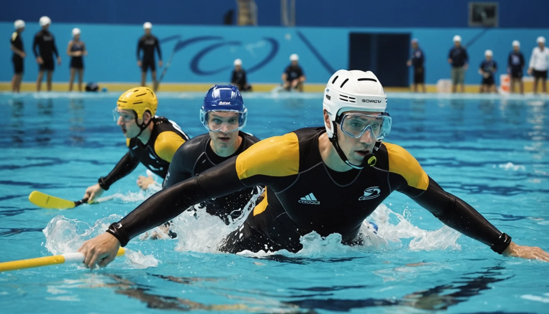 Hockey subaquatique : sport dans l'eau fascinant